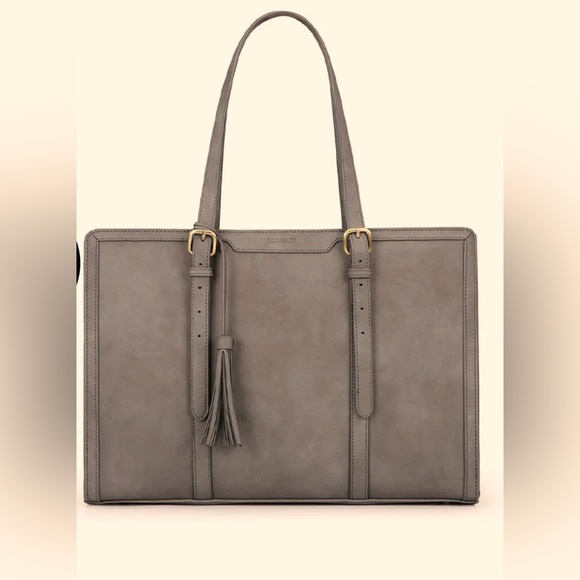 Ecosusi Bags New Ecosusi Laptop Tote Bag Gray Poshmark